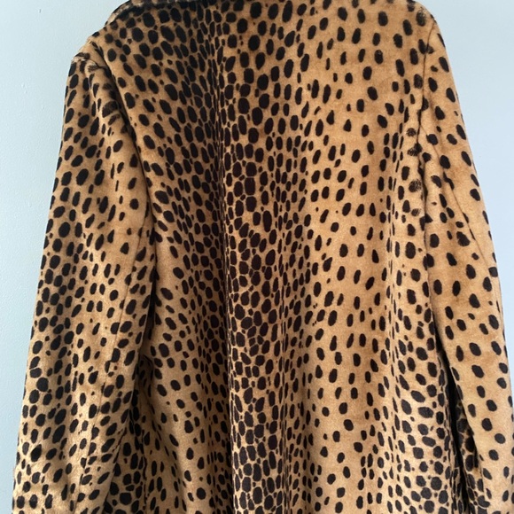 Mango | Jackets & Coats | Mango Leopard Print Coat | Poshmark